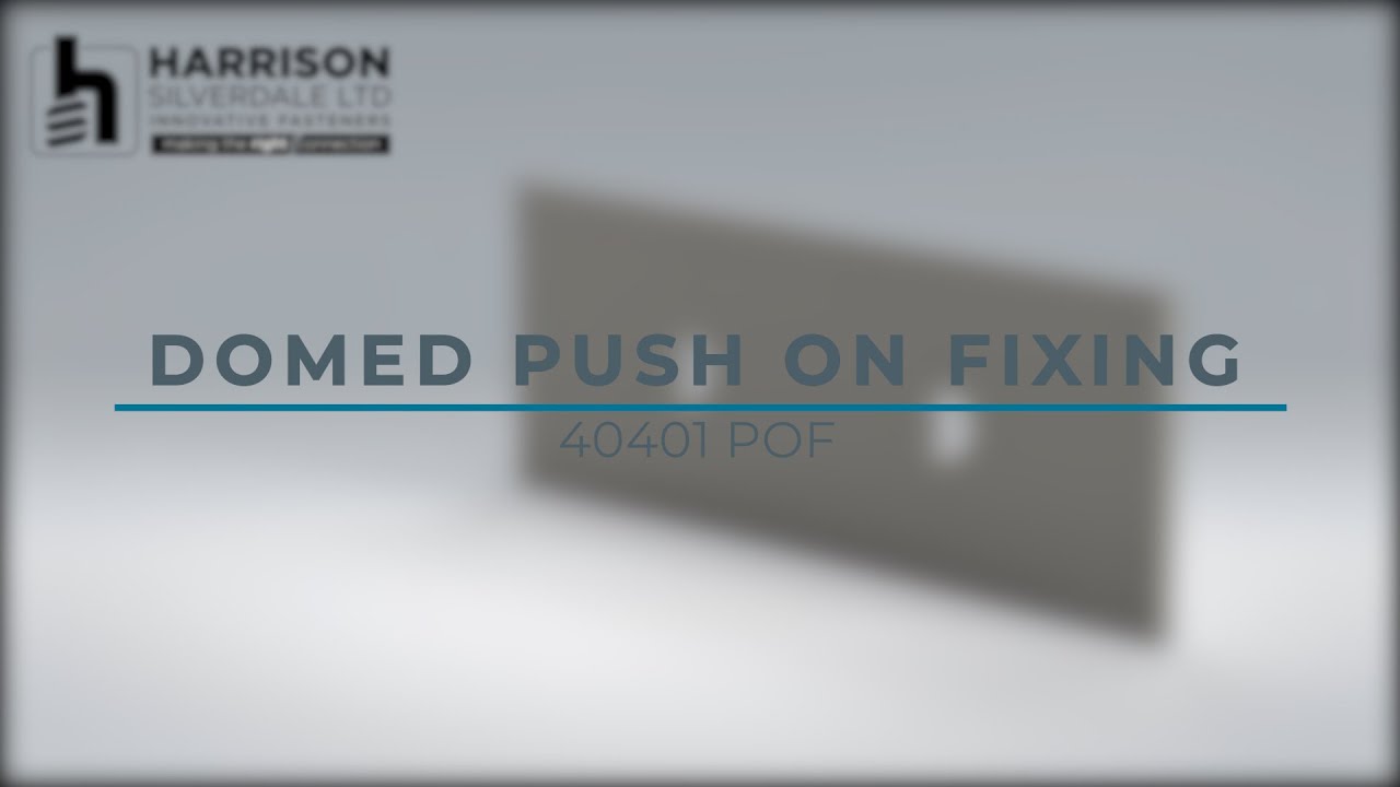 Spring Steel (Domed Push on Fixing) Application