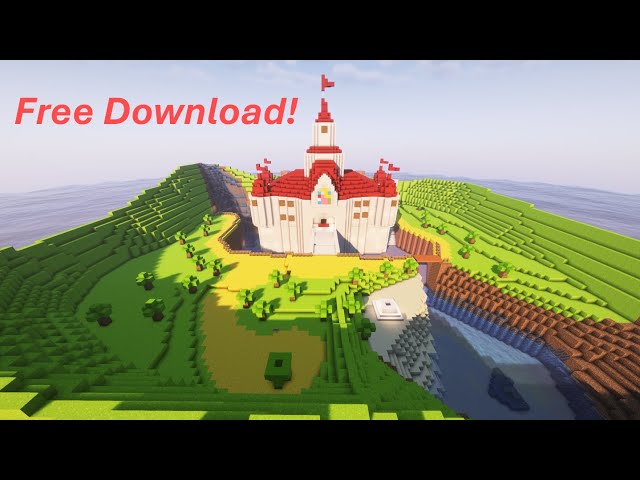 Mario 64 Map with Interiours (1.20.5) Minecraft Map