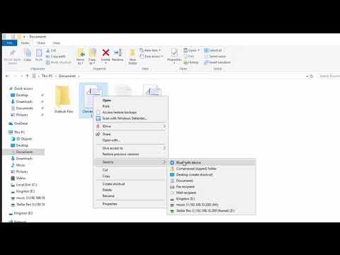 Windows 10 Copy Files or Folders to a USB Stick