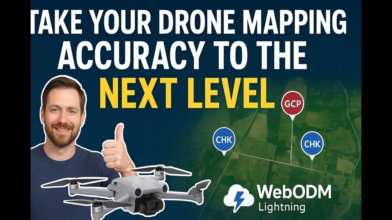 Take Your Drone Mapping Accuracy to the Next Level | WebODM Checkpoints & GCP Averaging