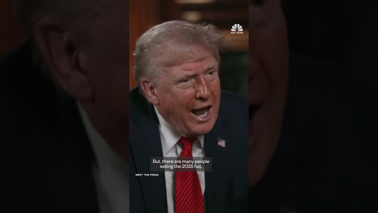 Trump on 3rd-term speculation: 'I'll be an eight-year president'