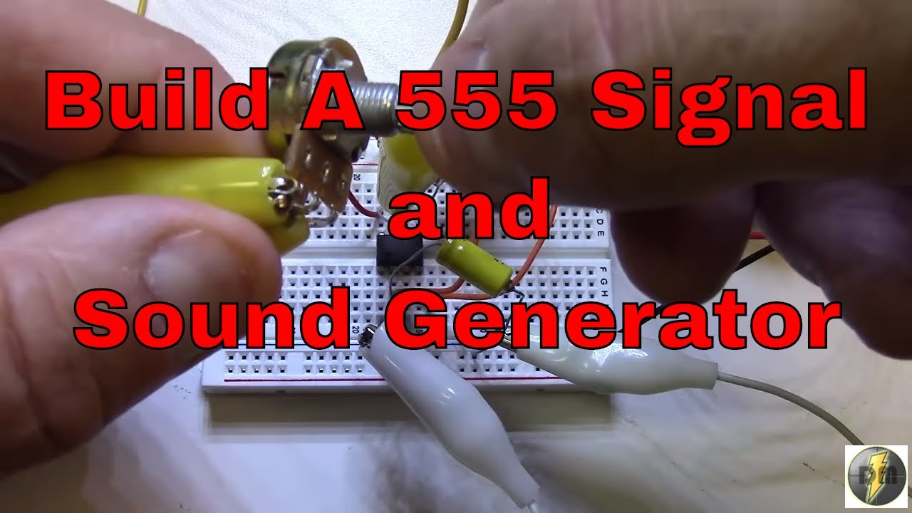 555 Timer Project - Signal and Sound Generator
