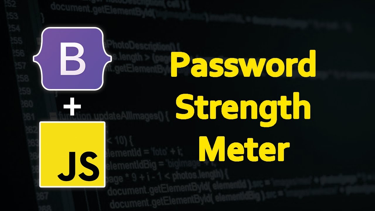 Create Password Strength Meter using Bootstrap 5 and JavaScript