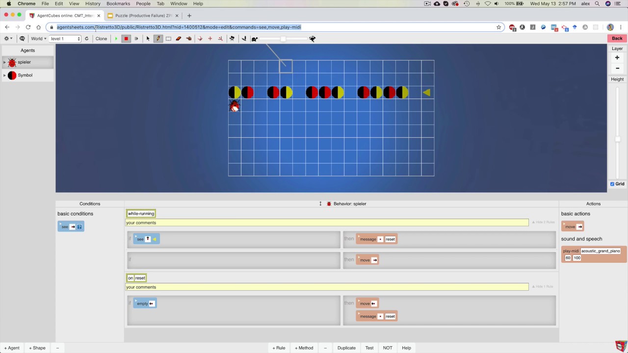 Using Tutorial Mode in AgentCubes