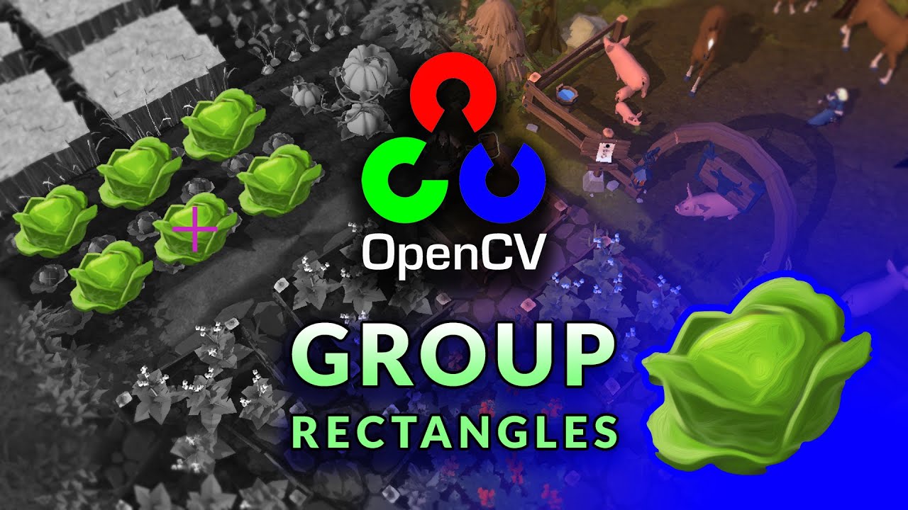 Grouping Rectangles into Click Points - OpenCV Object Detection in Games #3