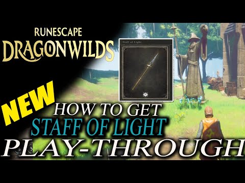 INSANE Staff Of Light Recipe Location - RuneScape: Dragonwilds