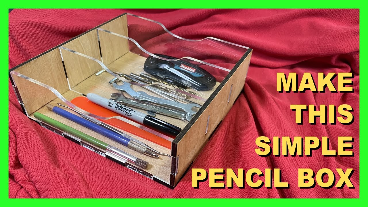 Simple Pencil Box Design That Anyone can Make