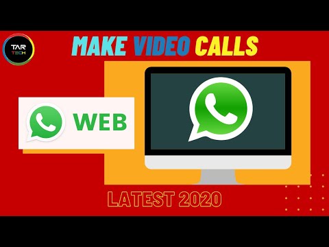 How To Make Video Call In WhatsApp Web In Laptop/PC In Hindi?
