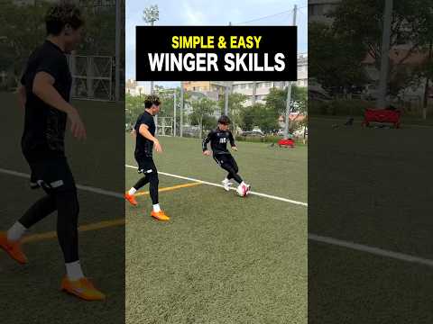 LEARN 3 WINGER SKILLS🔥⚽️#football #soccer