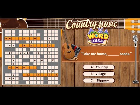Word Hike-Inventive Crossword