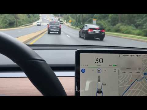 Closer look at Tesla’s early access V10 driving visuals in action ...