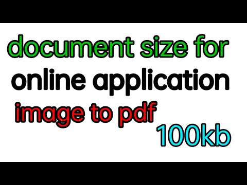 image to pdf converter and document 100kb,