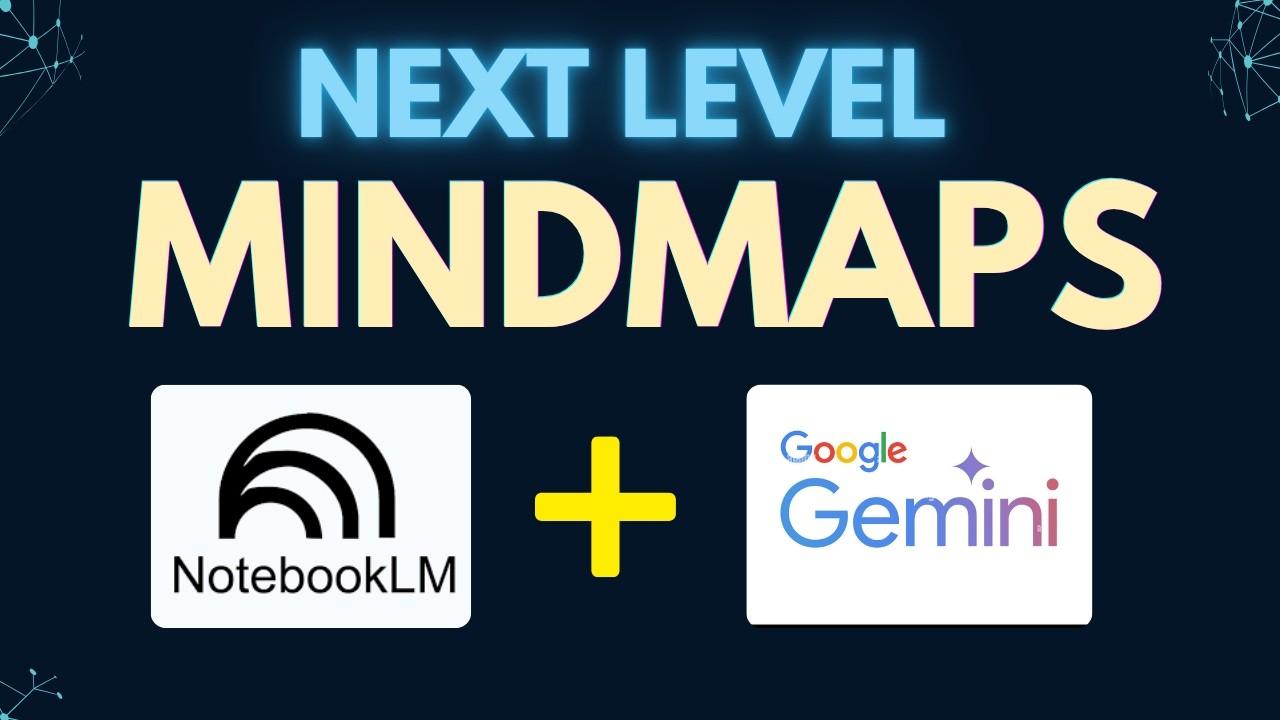 Notebook LM MindMaps + Gemini = Stunning Mindmaps + Interactive Visuals
