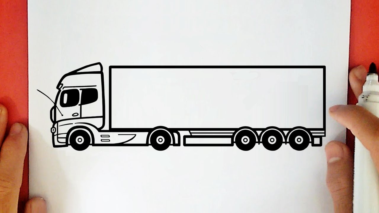 COMMENT DESSINER UN CAMION