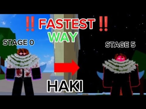 How to get Full Body Aura Fast in Blox Fruits 🤑 Full Body Haki 🔥 Blox Fruits Tutorial Video 🤫