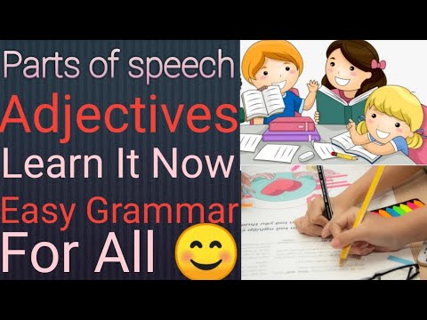 Eager to learn what is an adjective π So here is a quick way to learn adjectives easily at home π