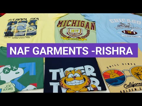 NAF Garments Rishra | Kolkata Business Trip | Printed T-Shirt | T-Shirt Wholesaler In Kolkata |