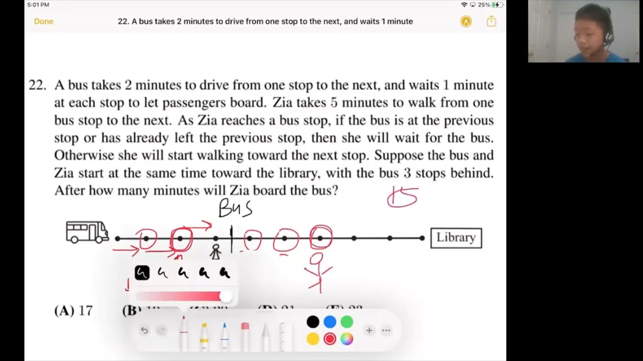 2022 AMC 8 Problem 22 Solution