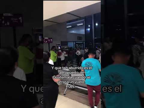 How boring Is La Aurora Airport in Guatemala when your Volaris flight gets delayed? 😂😂
