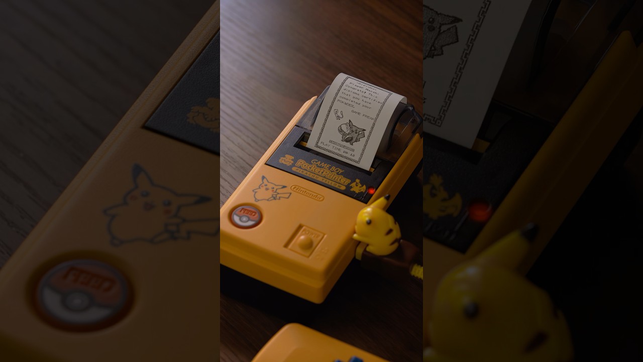 Pokémon Gameboy Printer released only in Japan #pokemon #nintendo #gaminglife