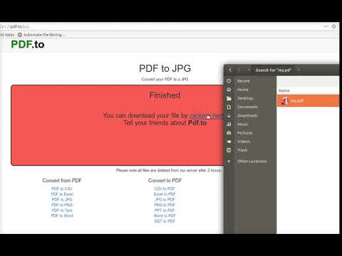 Convert PDF to Word, Excel, JPG, PNG. Also Compress PDF