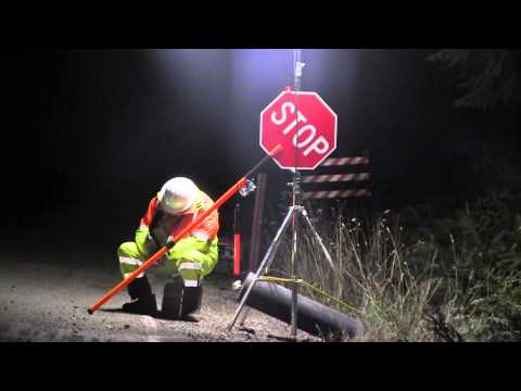 Flagger asleep on the job.