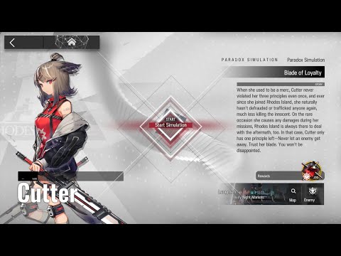 Arknights Paradox Simulation Cutter Guide