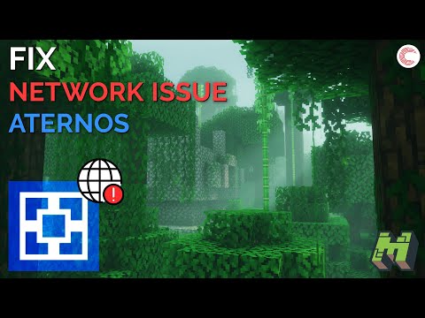 How to fix network issue in Aternos server?