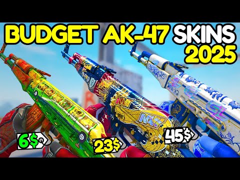 The BEST BUDGET AK-47 Skins Under $50 in 2025 (CS2 Cheap AK Skins)