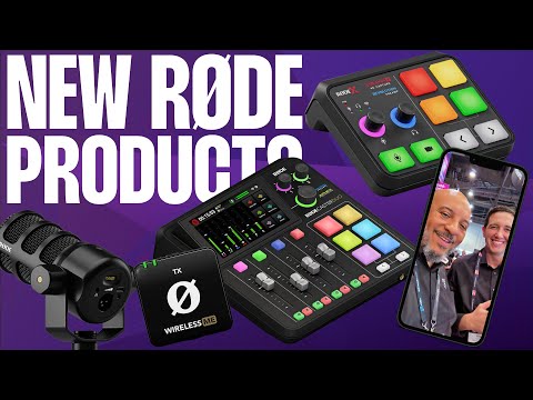 New RØDE Products for your Ecamm Workflow