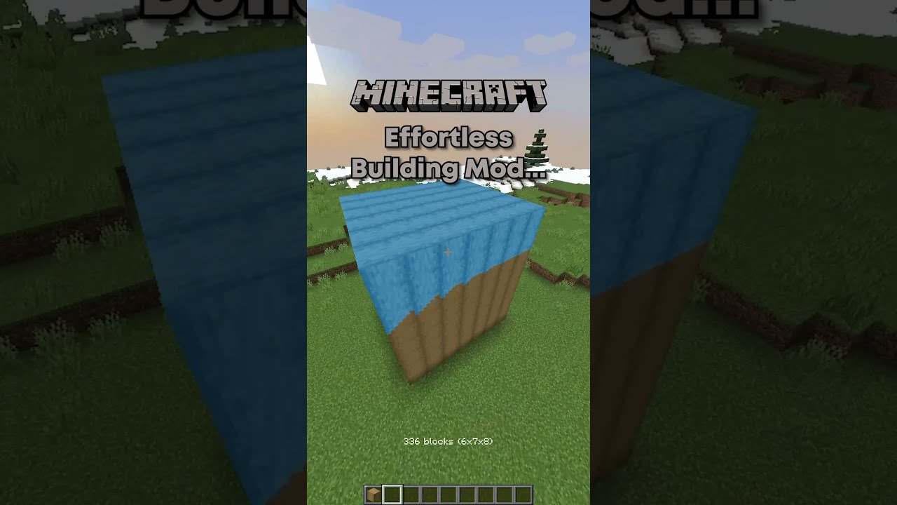 MINECRAFT Effortless Building... (Mod)
