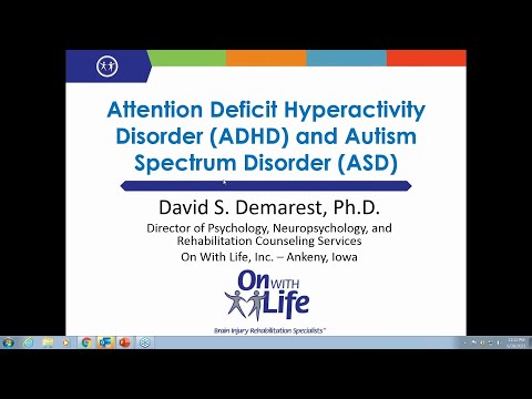 Attention Deficit Hyperactivity Disorder (ADHD) & Autism Spectrum Disorder (ASD)