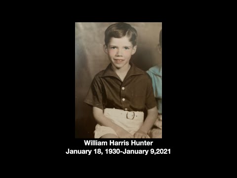 William Harris Hunter Memorial Service