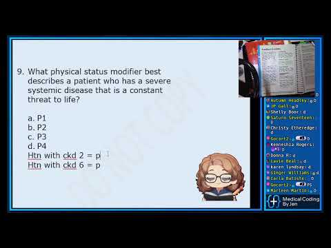 Status Modifiers in Anesthesia Medical Coding Certification Exam Tips #medicalcoding #medicalcoder