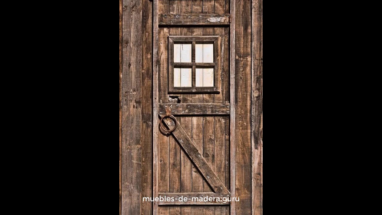 20 Ideas de Puertas Modernas en Madera Rústica