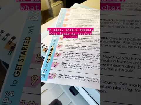 Lesson planning tips