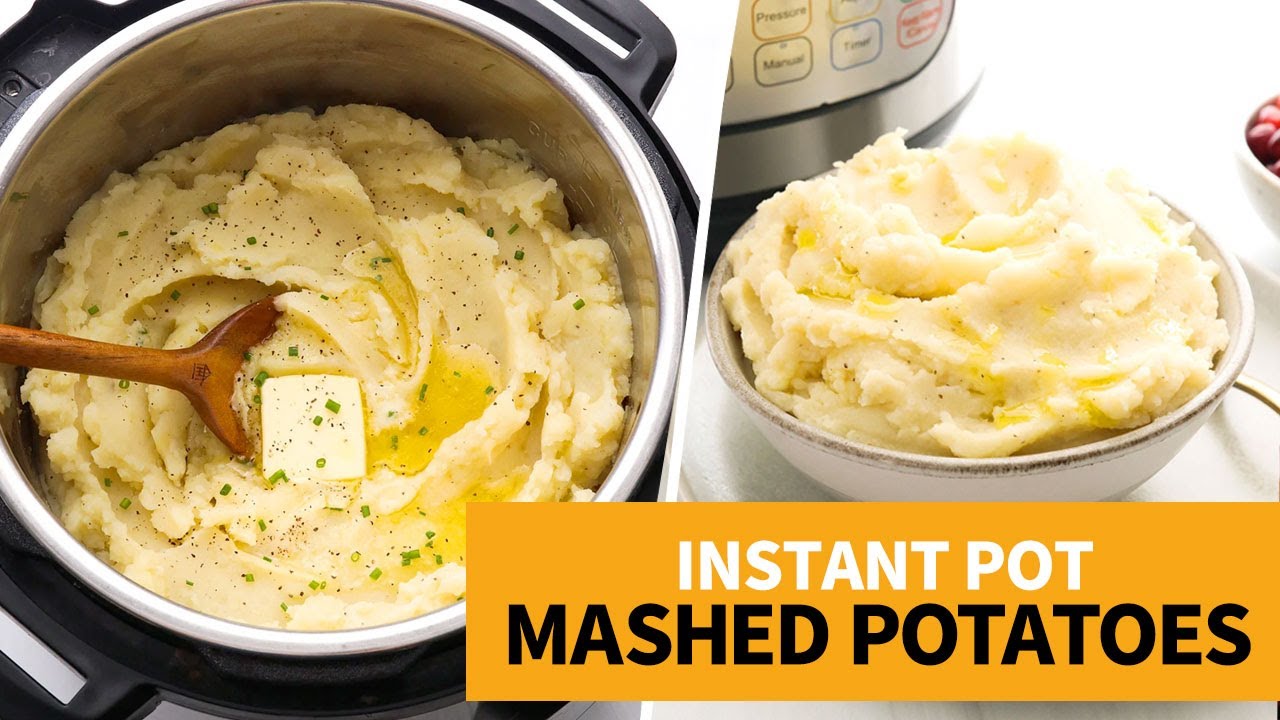 Instant Pot Mashed Potatoes (No Draining Required!)