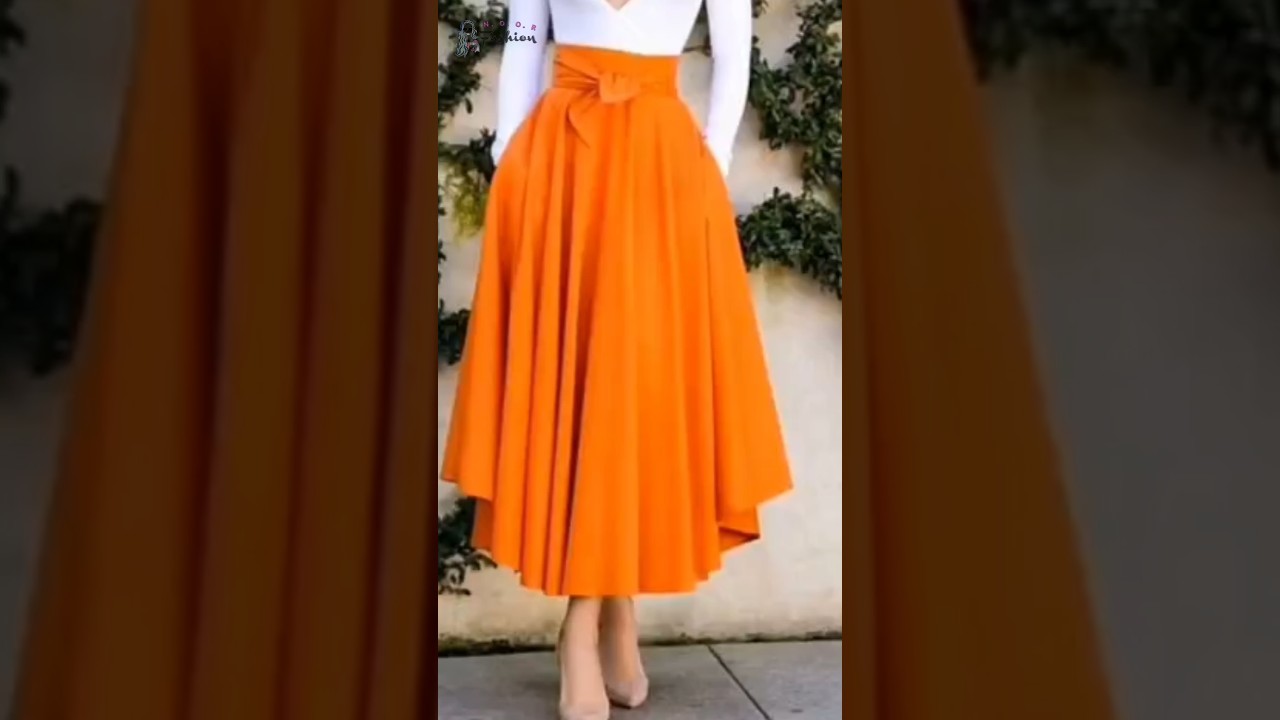 Stylish latest Skirt Cutting and Stitching Easy Tricks ✂️🪡 #fashion #diy #sewingtips