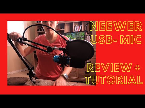 Neewer Microphone Review/Tutorial [Neewer Microphone] Video (2020)