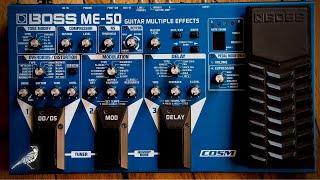 Boss ME-50 Guitar Multi Effects Pedal - What To Know & Where To Buy ...
