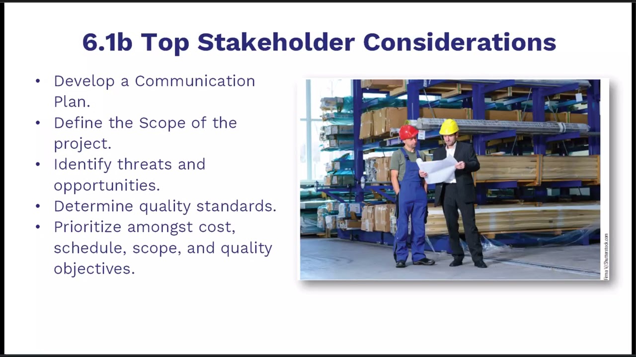 Module 6 Stakeholder Analysis and Communication Planning