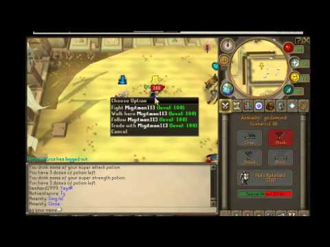 Runescape - Armadyl Godsword Maxing