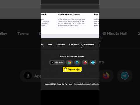 5 Minute Mail Generator - Temporary Email Service - #5minutemail