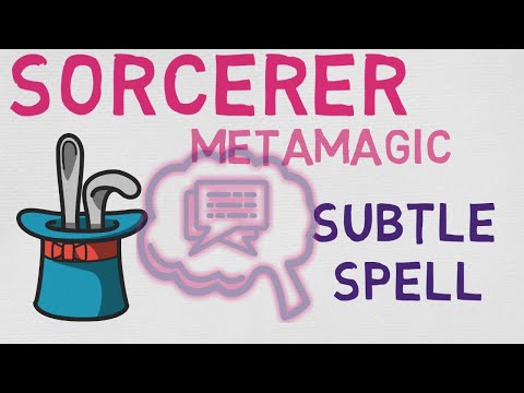 Metamagic #7: Subtle Spell (DnD 5E)