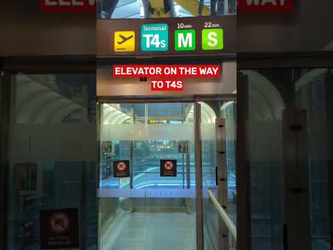 🙋🏻♂️ how to go from T4 a T4S at MADRID airport ✈️🇪🇸