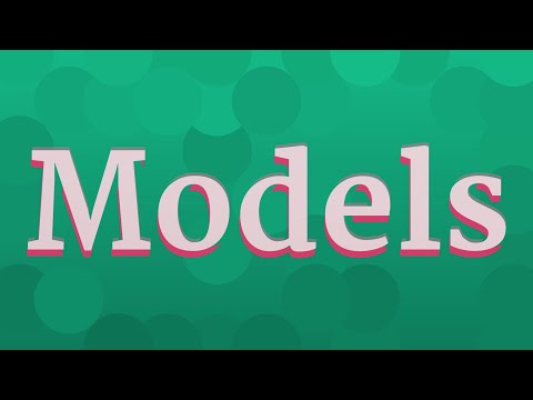 MODELS pronunciation • How to pronounce MODELS