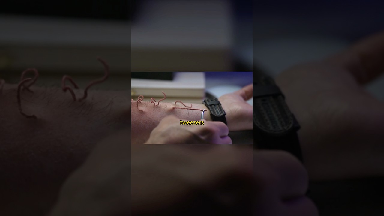 The man had horrible tentacles on his arms. #moive #shorts #film