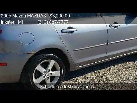 2005 Mazda MAZDA3 i 4dr Sedan for sale in Inkster, MI 48141