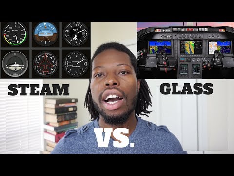 Flying A Steam Gauge Panel OR Glass Cockpit