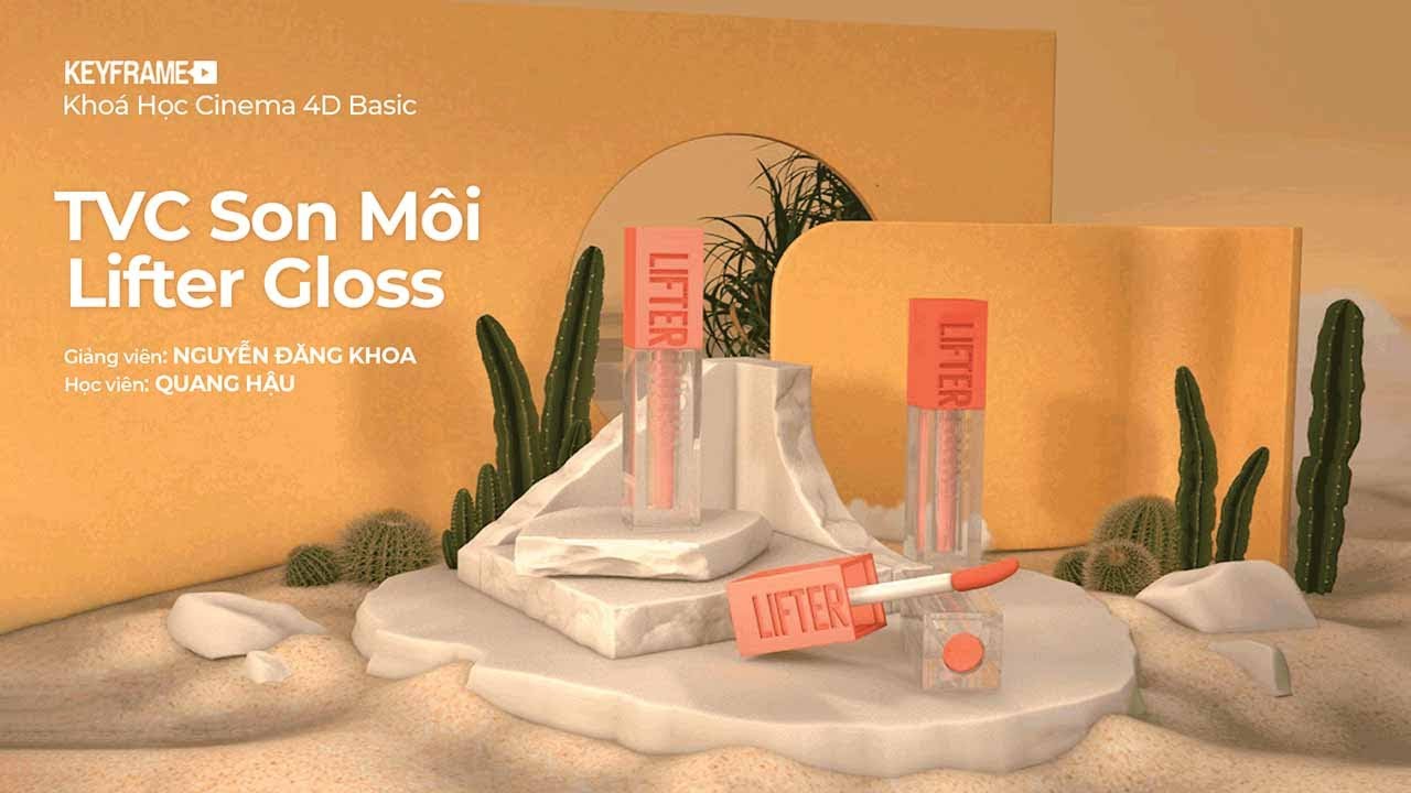 Khoá học Cinema 4D Motion Graphics - Keyframe